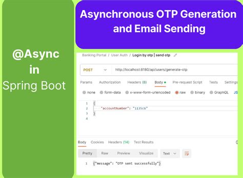 Spring Boot Asynchronous Otp Generation And Email Sending By