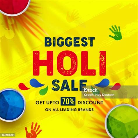 드라이 컬러로 가득한 점토 냄비가 있는 다채로운 홀리 페스티벌 세일 디자인 홀리에 대한 스톡 벡터 아트 및 기타 이미지 홀리 0명 공휴일 Istock