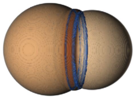 Colliding Shock Fronts Of Two Explosions Generate Pair Vortex Rings In