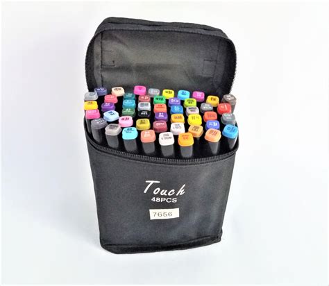 ᐉ Маркери двосторонні для скетчингу Touch 48 шт. у валізці (50940 ...