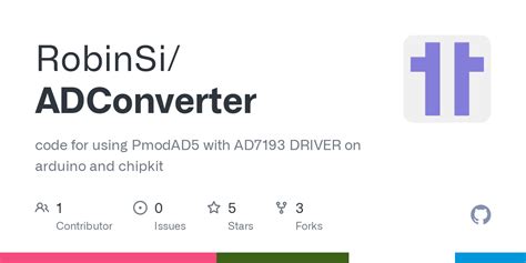 Github Robinsi Adconverter Code For Using Pmodad With Ad Driver