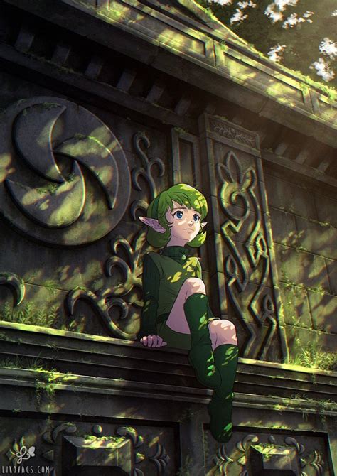 Saria The Legend Of Zelda And More Drawn By Likovacs Danbooru