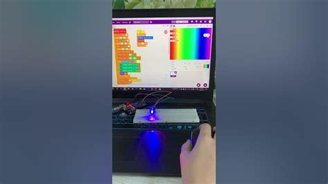 Rainbow Project With Rgb Led Pictoblox And Arduino Youtube