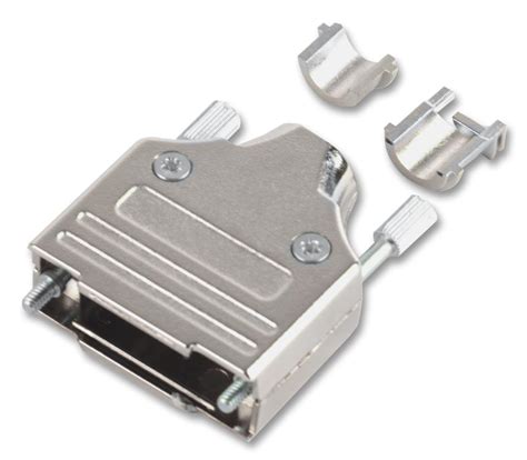 Mhdm 15 K Mh Connectors D Sub Backshell Diecast Rapid Assembly Farnell Uk