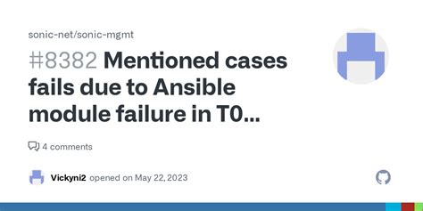Mentioned Cases Fails Due To Ansible Module Failure In T Physical Topology Issue