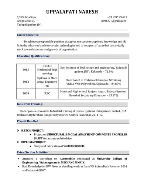 Mathan Kumar G Resume Pdf