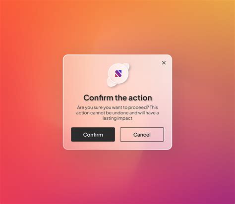 Confirmation Popup By Elina Kim On Dribbble