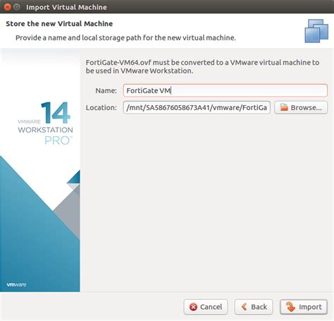 How To Deploy Fortigate Firewall In Vmware Workstation Gns3 Network