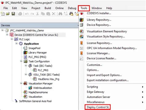 How To Use Codesys Webvisu On A Web Hmi Maple Systems
