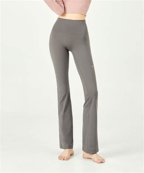 소프트스킨 세미 플레어 레깅스차콜