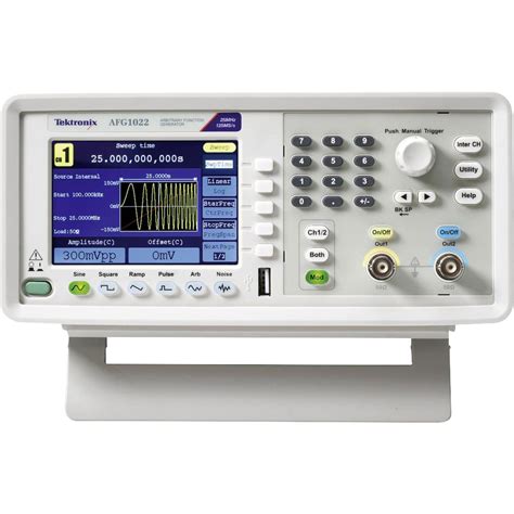 Tektronix AFG1022 Function Generator 2 Channel 25 MHz Rapid Online