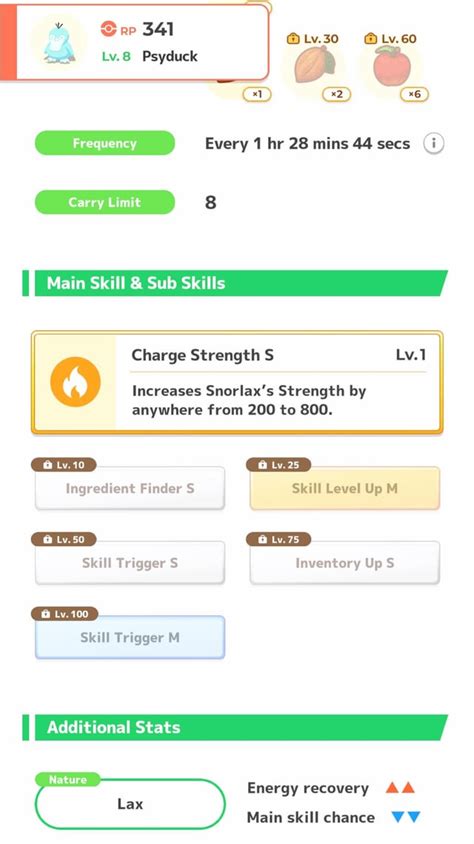 Shiny Psyduck… But R Pokemonsleepbetter