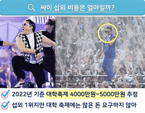 연예인 섭외 전쟁 축제에 싸이·현아 부르려면 얼마 내야 할까