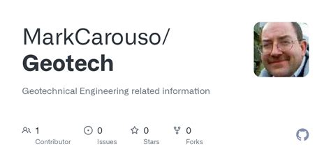 Github Markcarouso Geotech Geotechnical Engineering Related Information