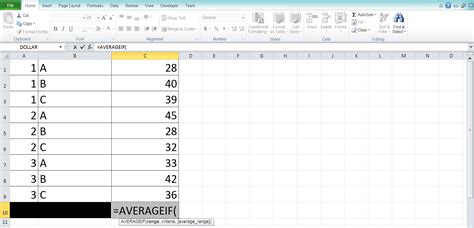 How To Use The AVERAGEIF Function In Excel Usabilities Examples And