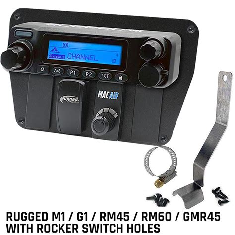 Can Am Commander Intercom And Radio Mount Rugged M1g1g4rm45rm60