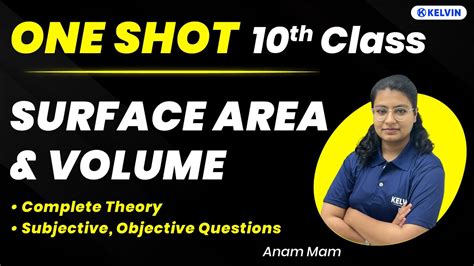 Surface Areas And Volumes In One Shot Class 10th Maths Chapter 13