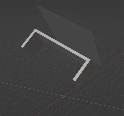 Modeling Orthogonally Aligning An Object By Making The Normal Of One