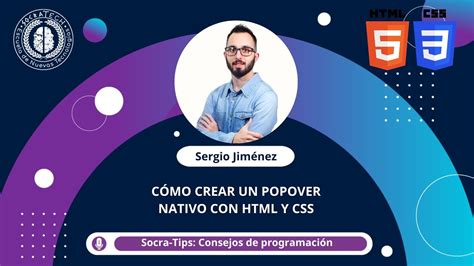 Socratips Cómo Crear Un Popover Nativo Con Html Y Css Socratech