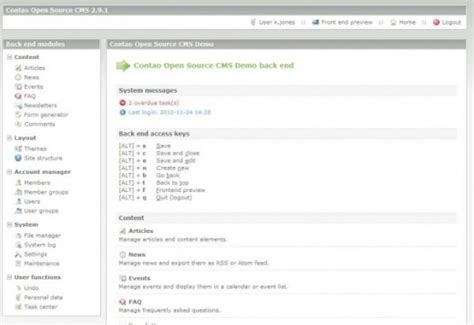 24 Well Known And Best Php Open Source Cms Tutorialchip