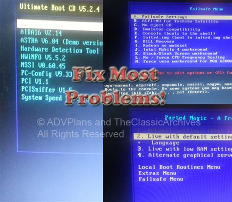 Emergency Boot Disk Ultimate Boot Disk CD Repair Your PC Disk