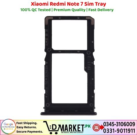 Xiaomi Redmi Note Sim Tray Price In Pakistan Fast Secure