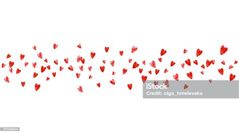 골드 반짝이 하트와 함께 하트 프레임 배경입니다 발렌타인 하루입니다 벡터 색종이입니다 손으로 그린 텍스처입니다 2월에 대한 스톡 벡터 아트 및 기타 이미지 Istock