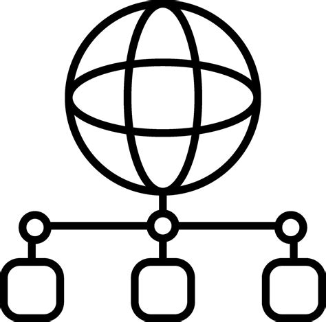 Network Connection Line Icon 53763125 Vector Art At Vecteezy
