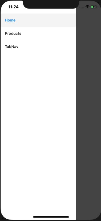 Reactjs Rendering Both Drawer And Tabbed Navigation With React Navigation Stack Overflow