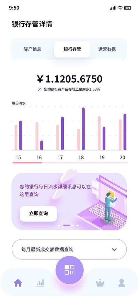 企业资金管理详情app小程序h5软件ui界面锦襜 站酷zcool