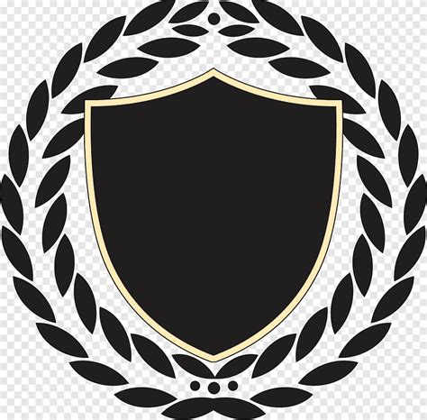 검은 방패 로고 아이콘 방패 패턴 텔레비전 카니발란 Png Pngegg