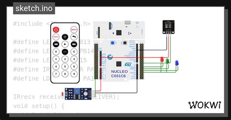 Ldr Ir Receiver Wokwi Esp32 Stm32 Arduino Simulator