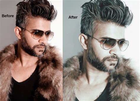 Oil HDR Effect Photoshop Action Graphic By Hmalamin8952 Creative Fabrica