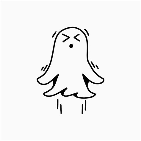 Dessin à La Main De Vecteur Halloween Mignon Vecteur Premium