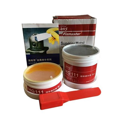 High Temp Epoxy Putty 2 Components Epoxy Resin Adhesive Paste Metal