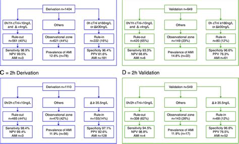 1 H Algorithm A Derivation Cohort B Validation Cohort And 2