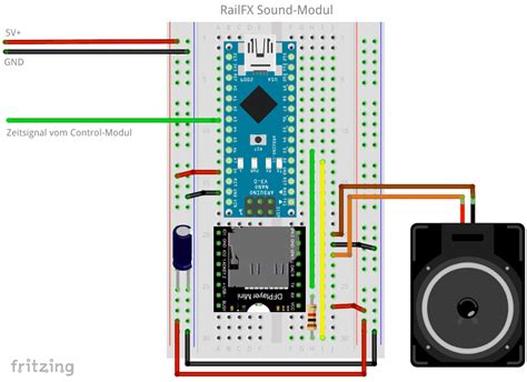Railfx Sound Modul Mit Arduino Für Modellbahn Und Modellbau