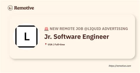 Hiring Jr Software Engineer Liquid Advertising