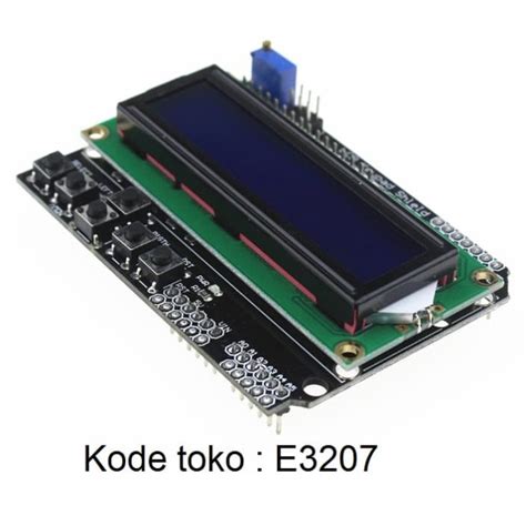 Jual Lcd Keypad Shield Lcd1602 Modul Display Atmega328 Atmega2560