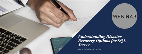 webinar understanding disaster recovery options for sql server