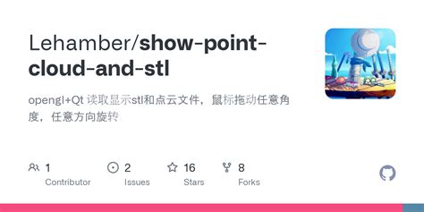 Github Lehamber Show Point Cloud And Stl Opengl Qt Stl