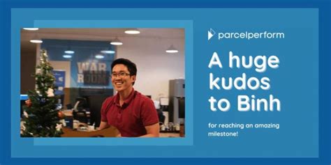 parcel perform on linkedin we d like to wish binh nguyen from our
