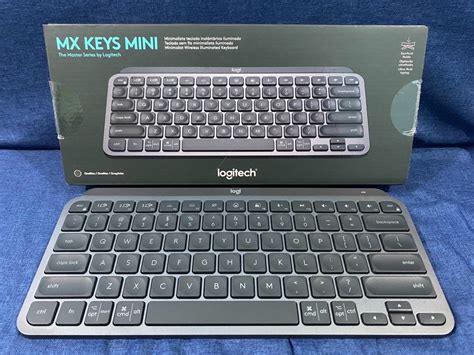 Logitech Mx Keys Mini Graphite Computers Tech Parts Accessories Computer Keyboard On