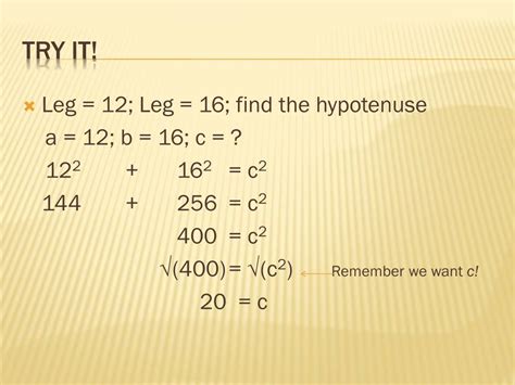 PPT Understanding The Pythagorean Theorem A Visual Exploration PowerPoint Presentation ID