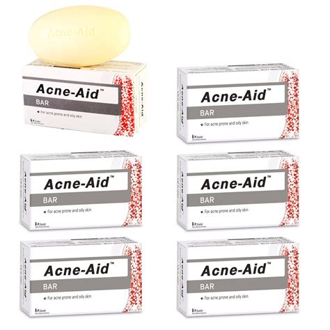 6 X 100g Stiefel Acne Aid Soap Bar Deep Pore Cleansing