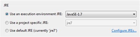 Which JRE Version To Use While Making New Java Project In Eclipse And What Are The Drawbacks