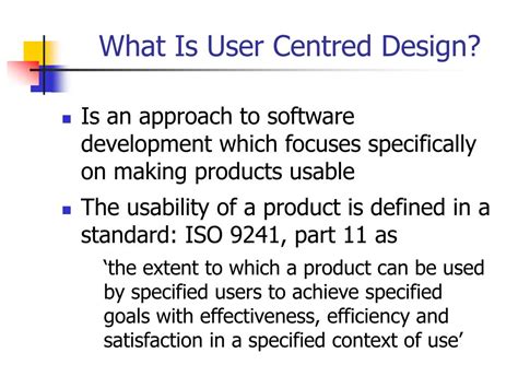 Ppt User Centred Design Powerpoint Presentation Free Download Id 353299