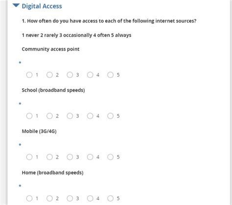 Question Matrix Via Webform Is Failing Form Building Kobotoolbox