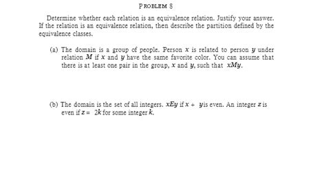 Answered Determine Whether Each Relation Is An Bartleby