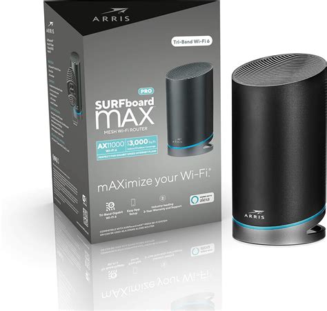 Amazon Com Arris Surfboard Max Pro Mesh Ax Wi Fi Ax Router W Everything Else